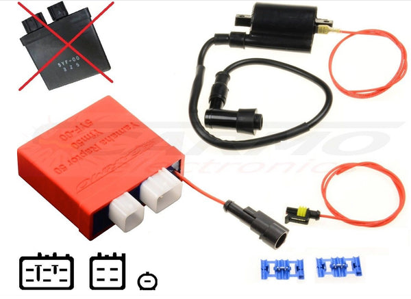 Raptor 90 High-Performance CDI Unit No RPM limiter – Regulatorrectifier.com