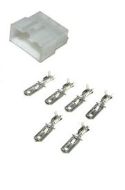 6 Port Male Spade connector Connector – Regulatorrectifier.com